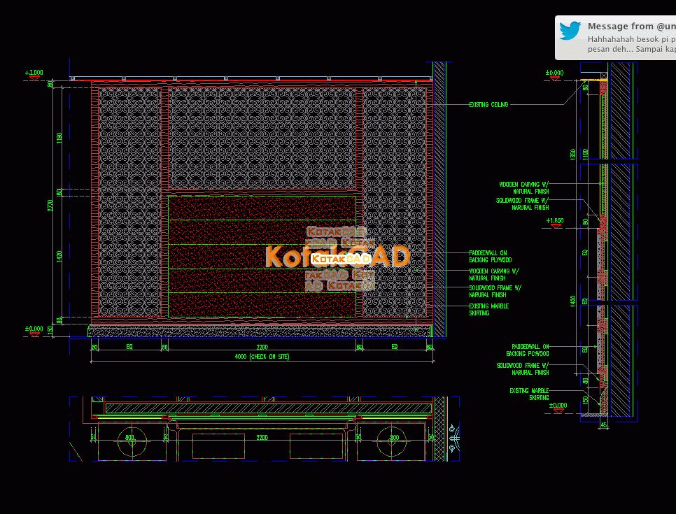Gambar Desain Background Panel.dwg - Panrita Space